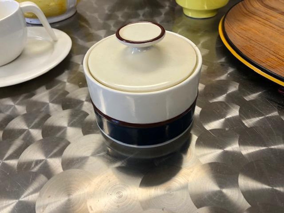 Inter-national Tm Stoneware Japan Sugar Bowl - Etsy