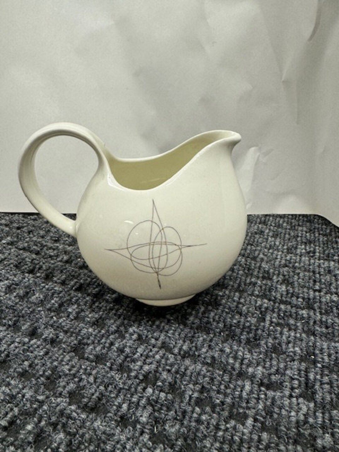 Rare! Hallcraft EVA ZEISEL Mid Century Fantasy Creamer Pitcher Atomic ...