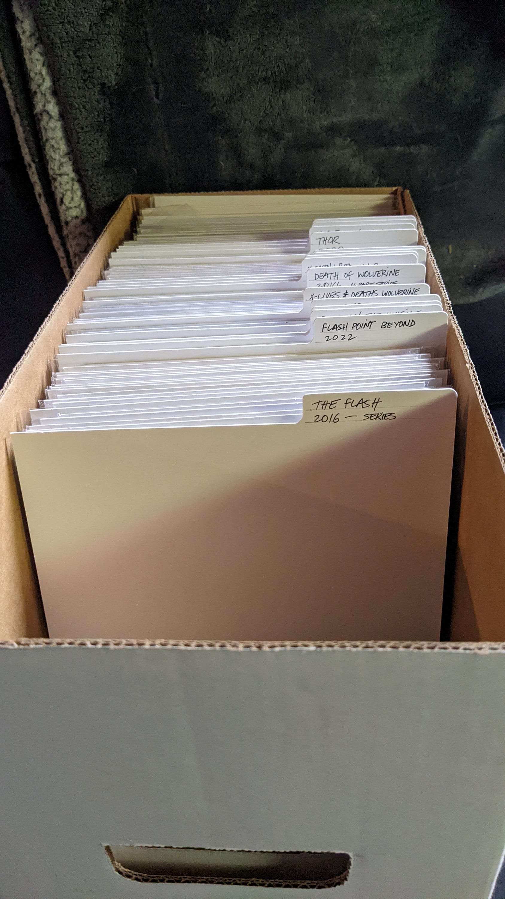 Comic Book Tab Organizer - Etsy