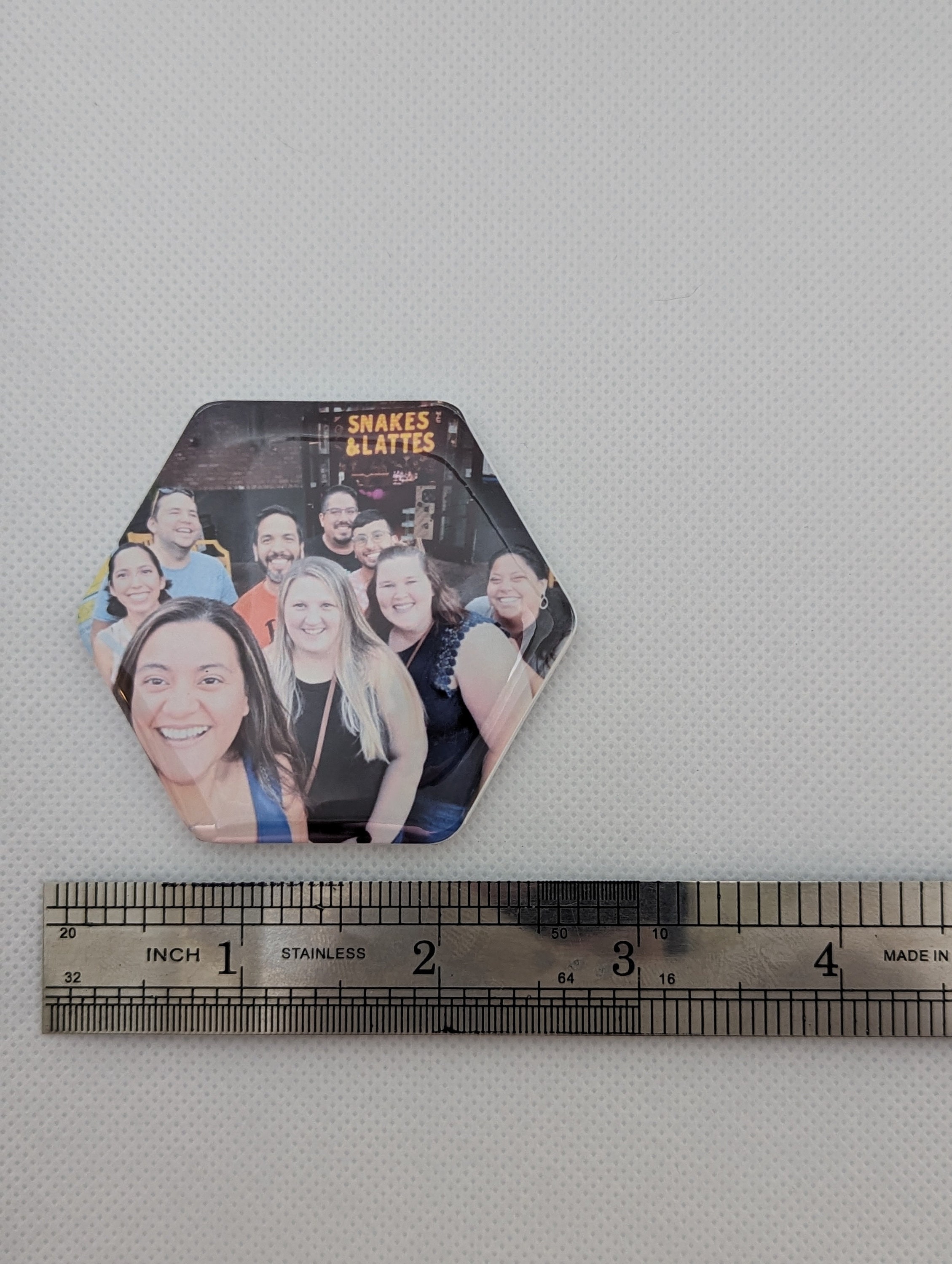 Personalized Hexagon Magnet Set Customizable Home Decor - Etsy