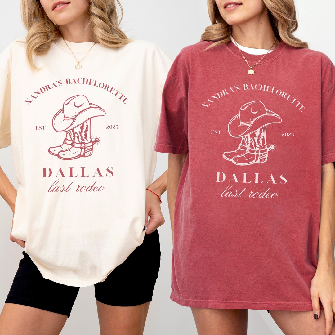 Custom Last Rodeo Bachelorette Shirts, Last Rodeo Bachelorette, Last ...