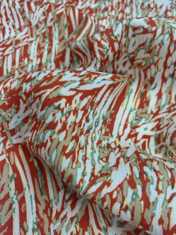 100% RAYON GAUZE PRINT - Etsy