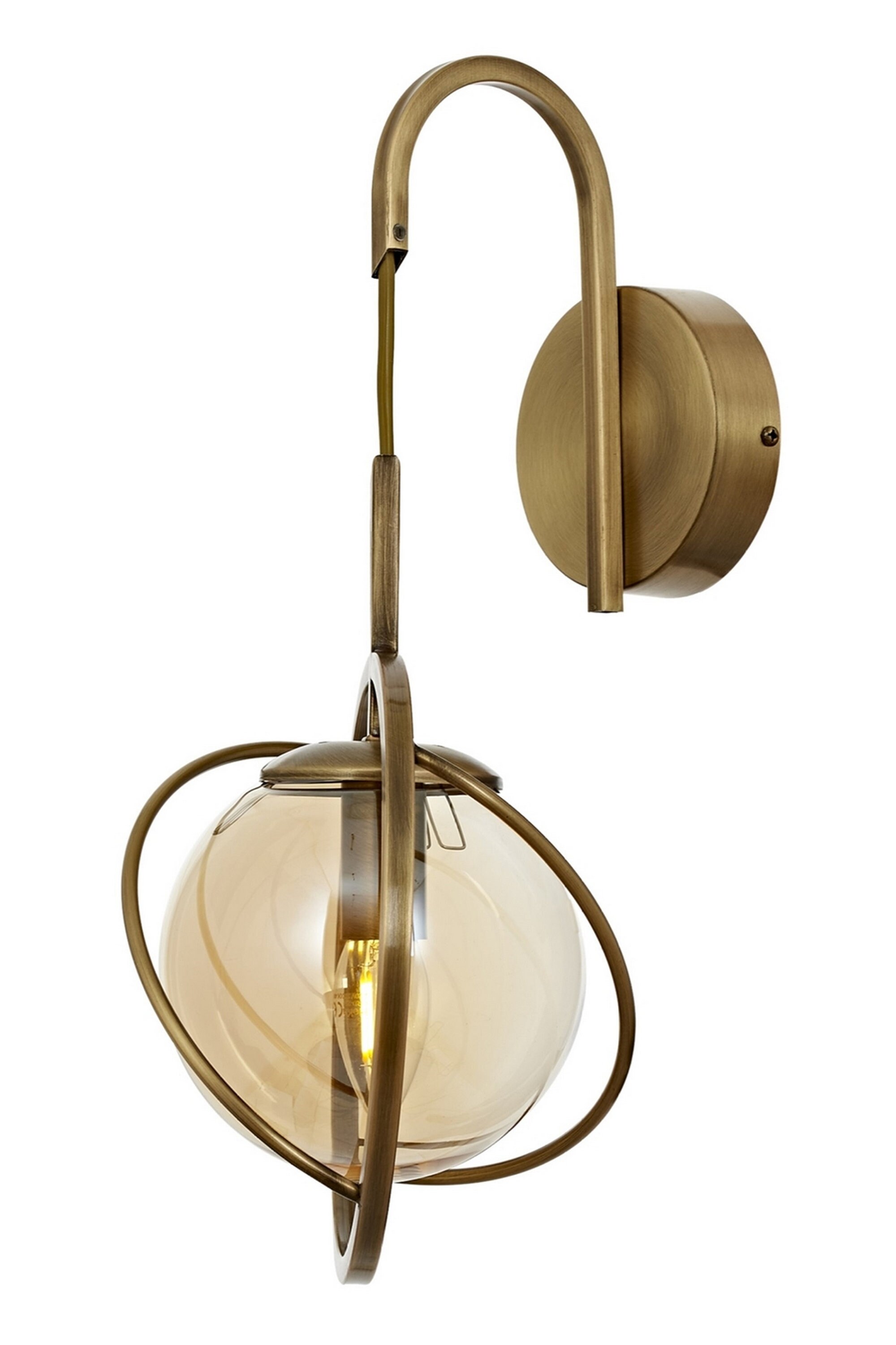 Antique Wall Lighting Mid-century Style Wall Sconce Honey - Etsy