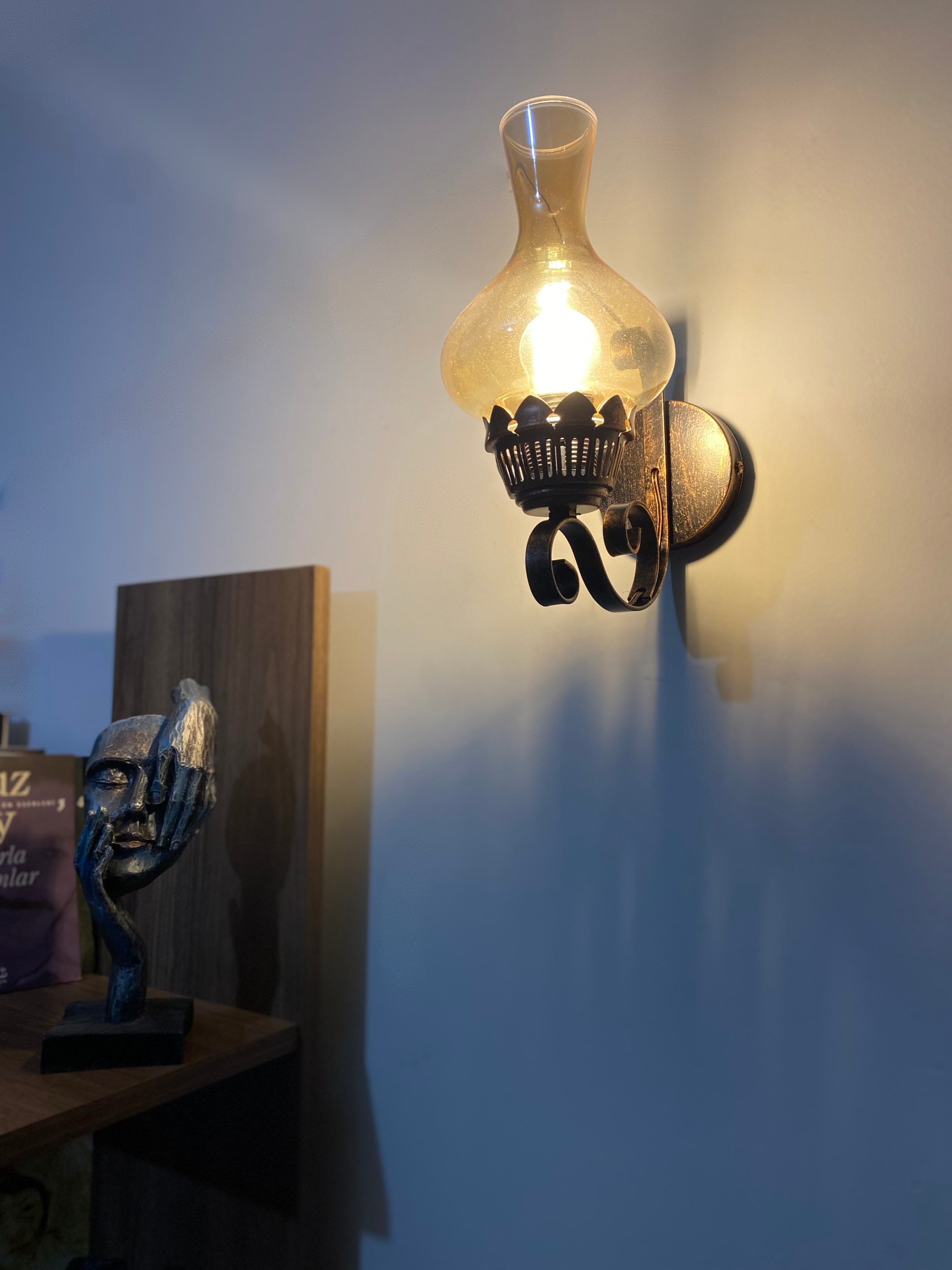 Gas Lantern Style Sconce Nostalgia Wall Sconce Gas Lamp Lighting Custom ...