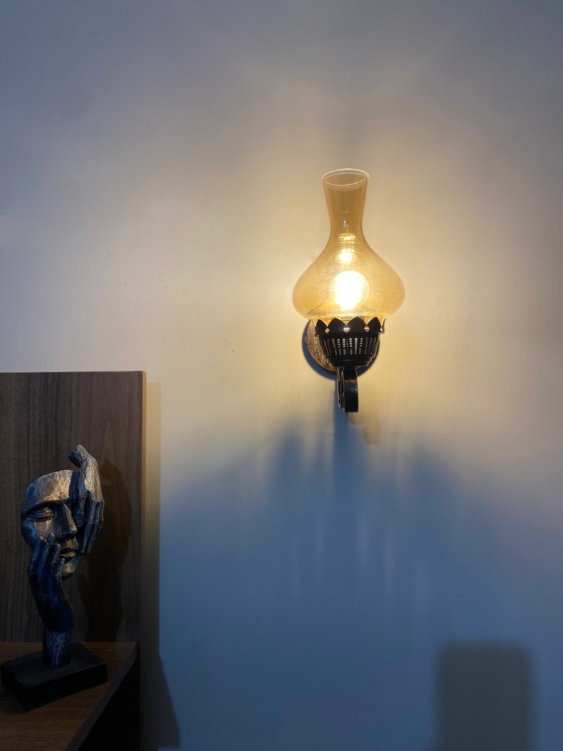 Gas Lantern Style Sconce Nostalgia Wall Sconce Gas Lamp Lighting Custom Wall Sconce Style Wall ...