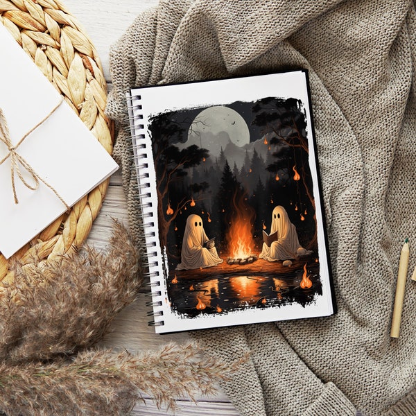 Halloween Notebook - Etsy