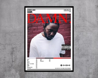 Kendrick Lamar Damn Poster - Etsy