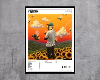 Flower Boy Album Poster - Etsy
