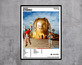 Astroworld Album Cover - Etsy