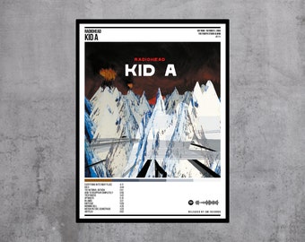 Radiohead Kid a Art - Etsy