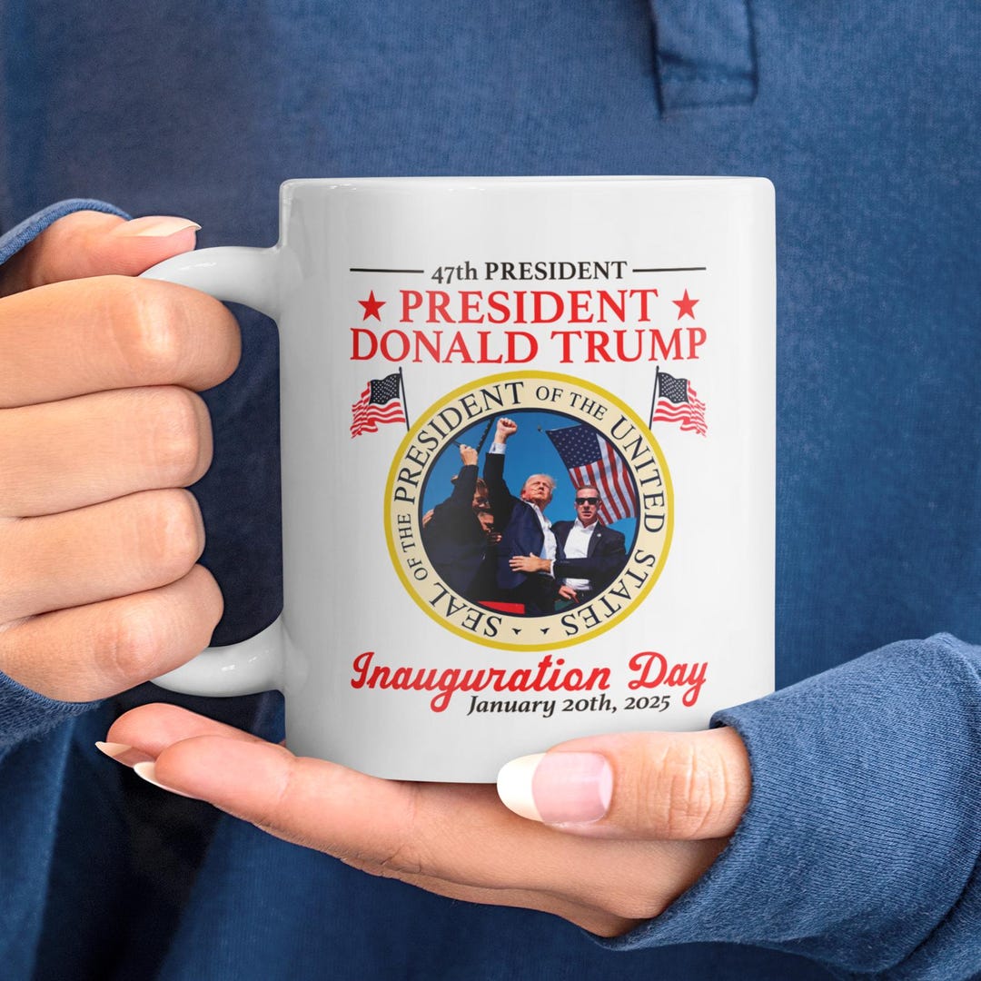 Donald Trump Inauguration Day 2025 Coffee Mug | Donald Trump ...