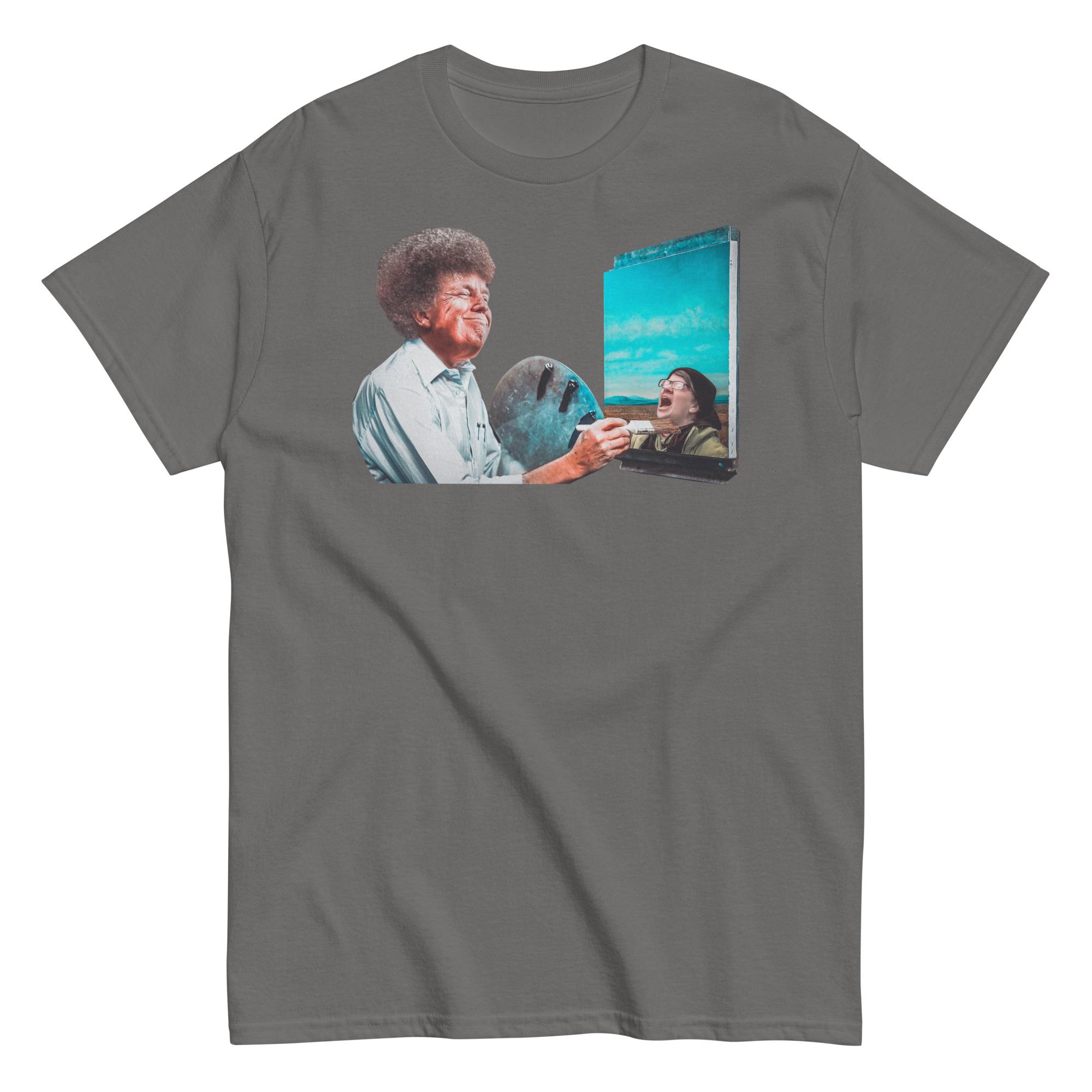 Funny Trump Painting Liberal Shirt | Political Humor Tee - Etsy