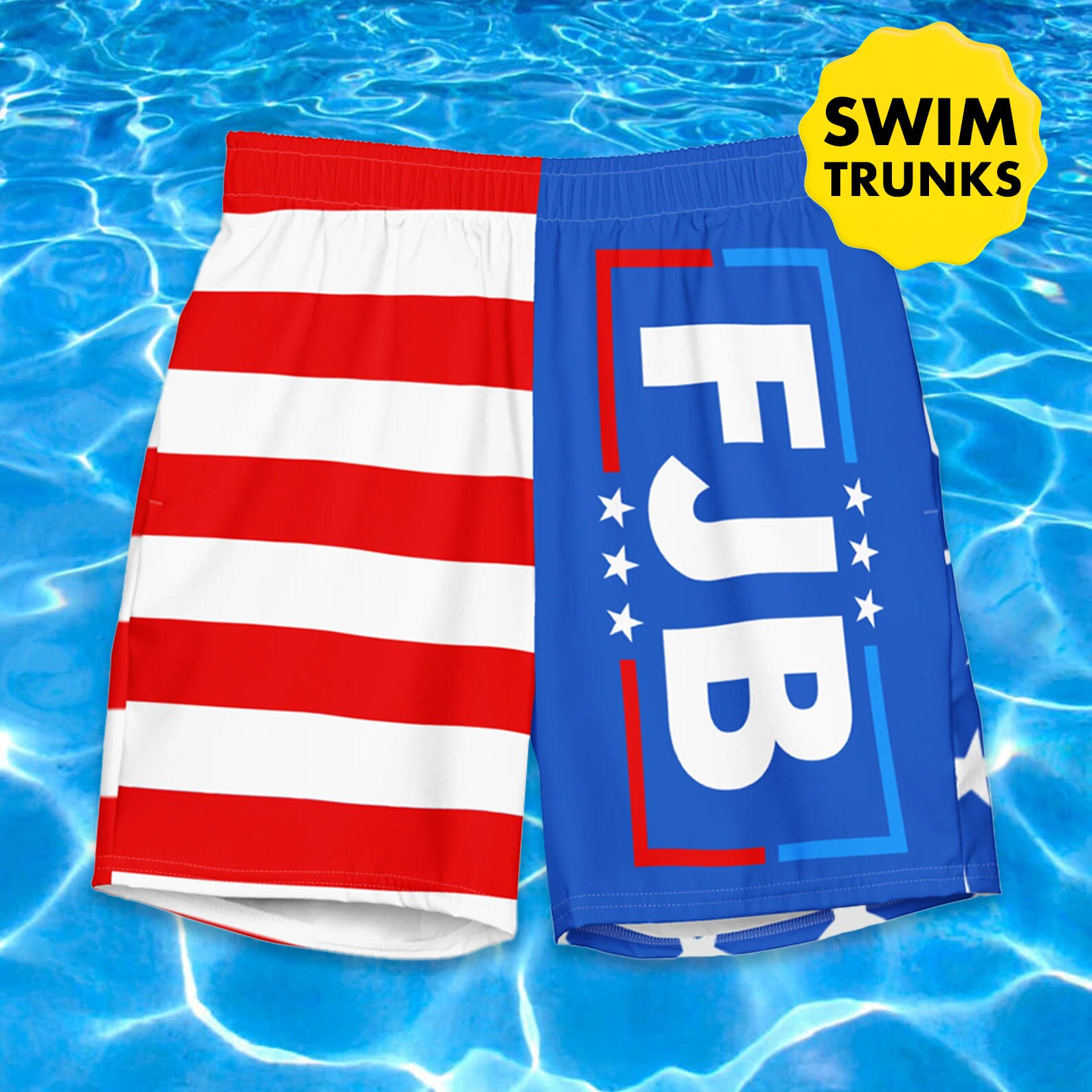 FJB Men's Swim Trunks - Etsy