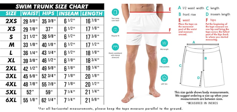 FJB Men's Swim Trunks - Etsy