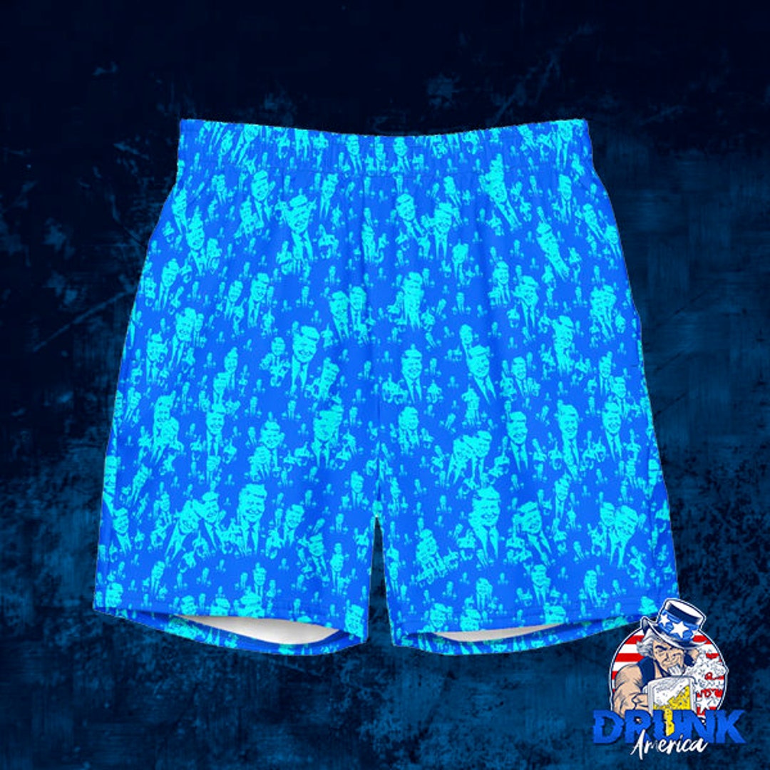 Trump Middle Fingers Men's Swim Trunks - Etsy