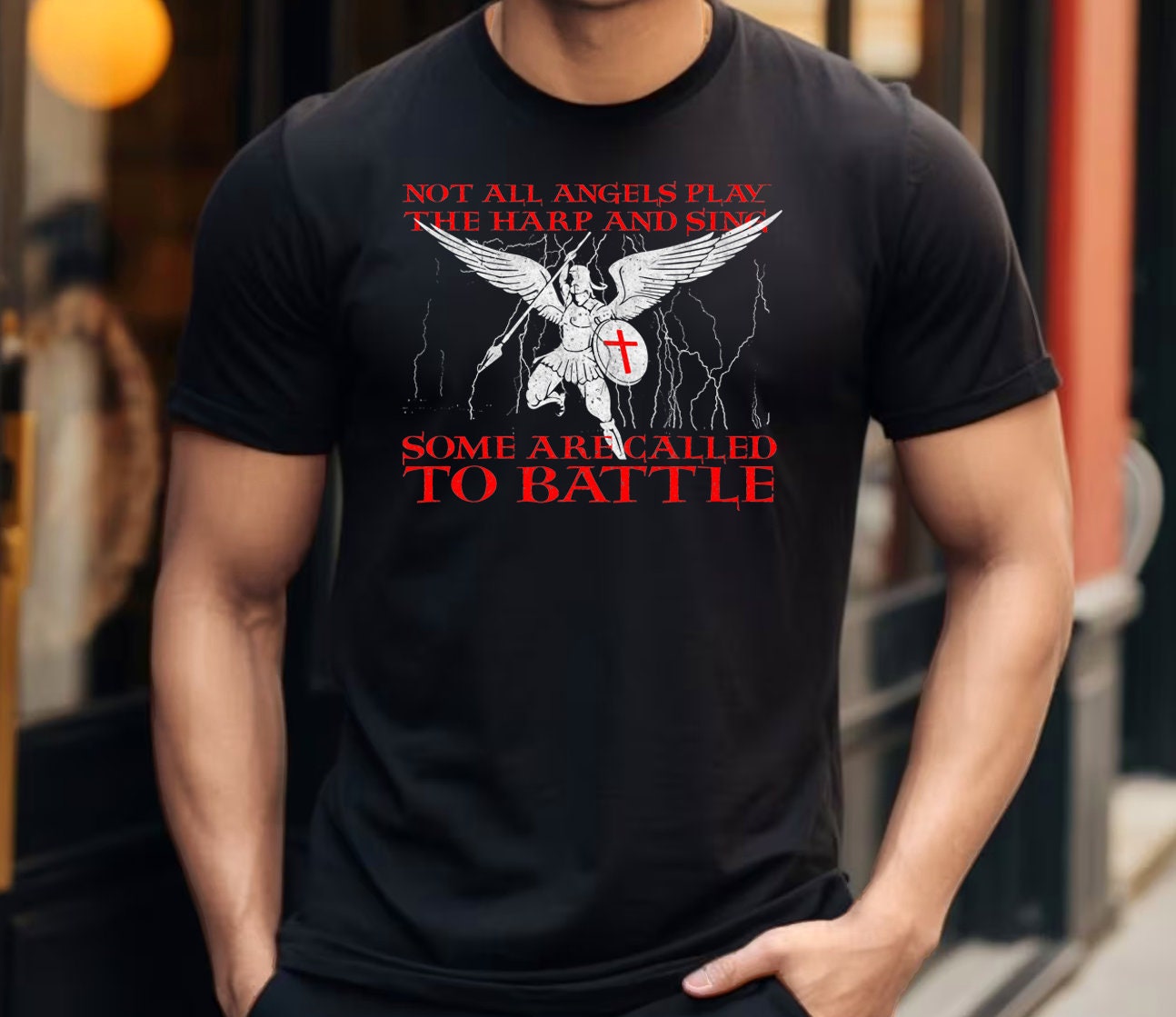 Not All Angels Play the Harp and Sing Some Are Called to Battle ...