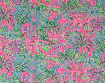 Preppy Green Fabric - Etsy