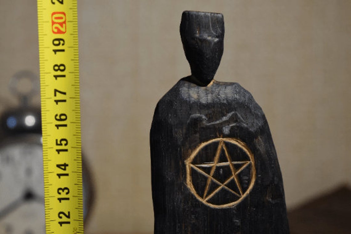 Pentacle Goddess Statue Baba Yaga Altar Doll Witch Altar - Etsy Canada
