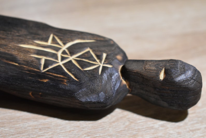 Dark Goddess With Sigil Witch Figurine - Etsy