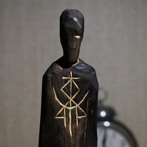 Dark Goddess With Sigil Witch Figurine - Etsy