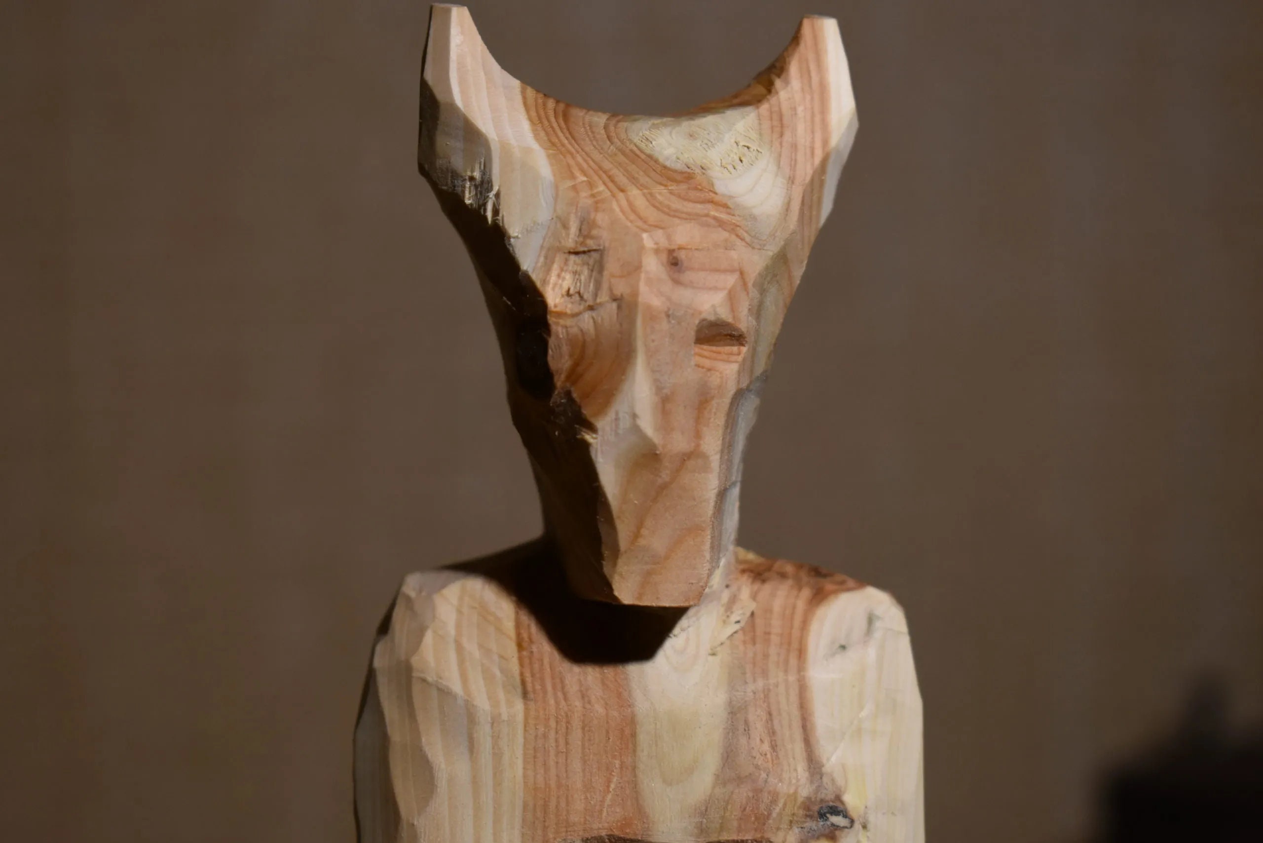 Azazel Altar Figurine Horned God Idol Antlered God Occult Figurine ...