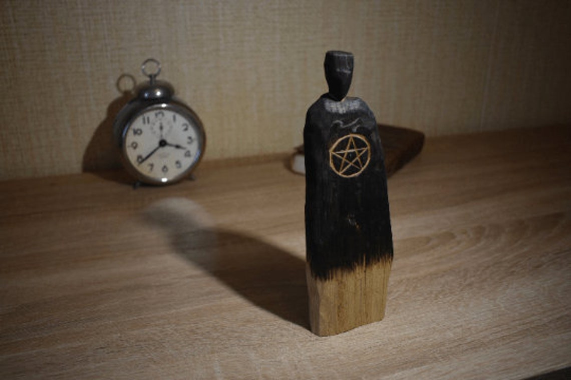 Pentacle Goddess Statue Baba Yaga Altar Doll Witch Altar - Etsy Canada