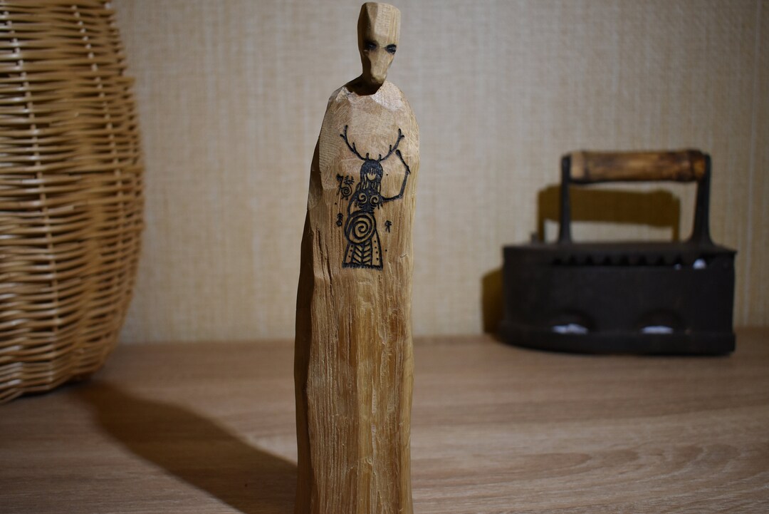 Heilung Sigil Pagan Altar Scandinavian Mythology Doll Pagan Statue ...