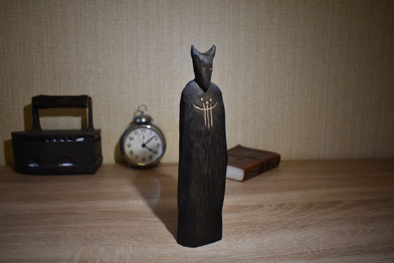 Leviathan Massive Altar Figurine Horned God Idol Antlered God - Etsy