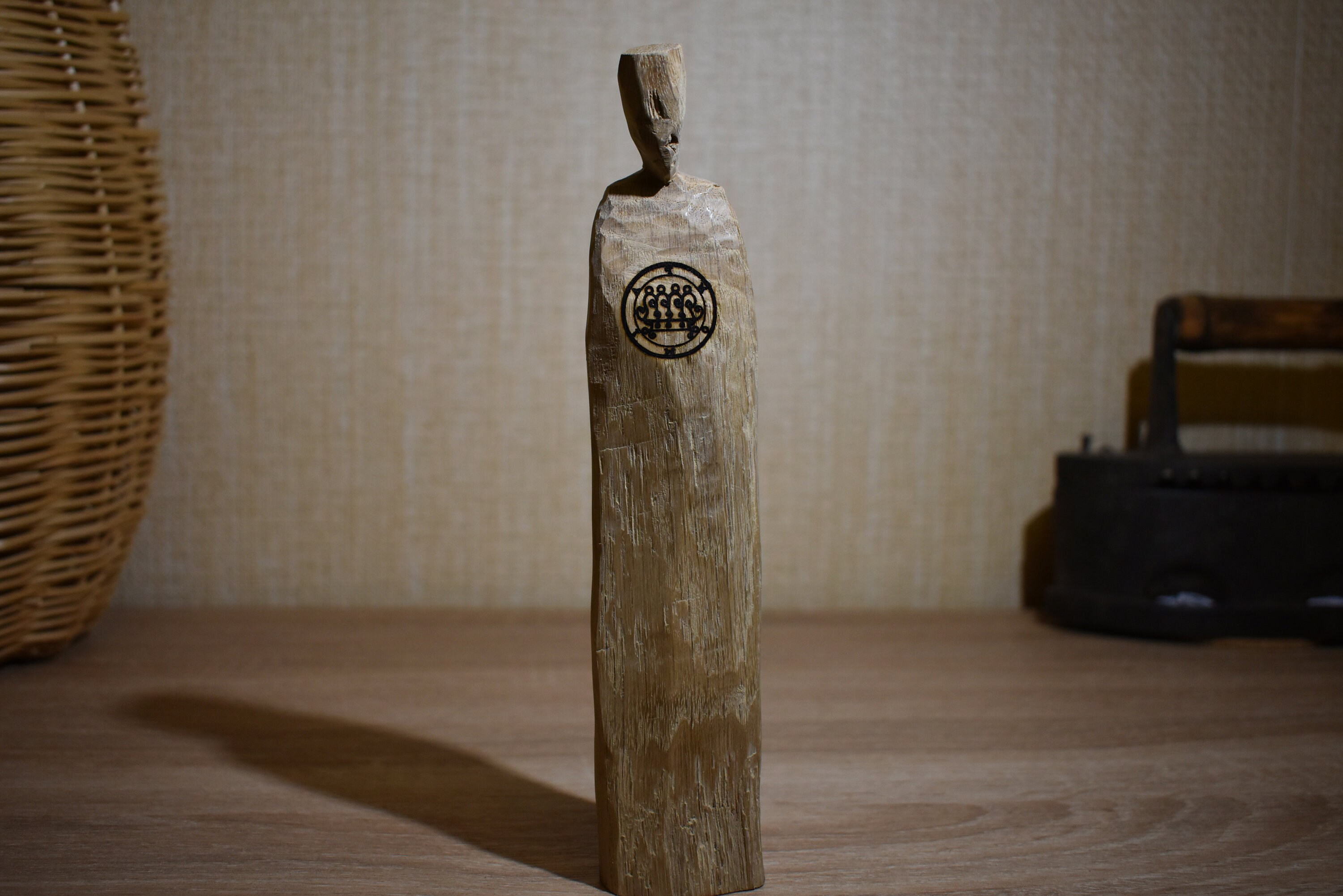 Paimon Demon is a King of Hell Occult Wooden Doll Sigil - Etsy