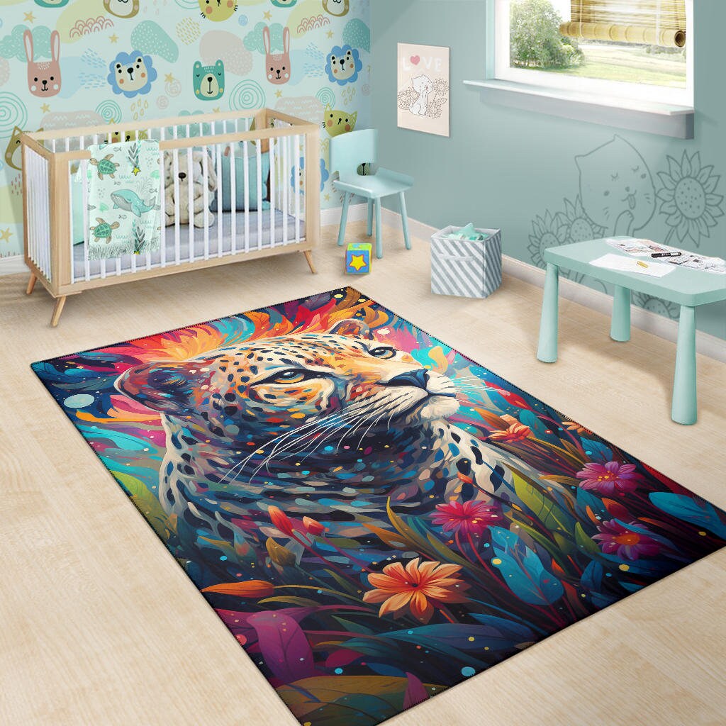 Cheetah Rug, Cheetah Trippy Rug, Cheetah Gifts, Cheetah Decor - Etsy