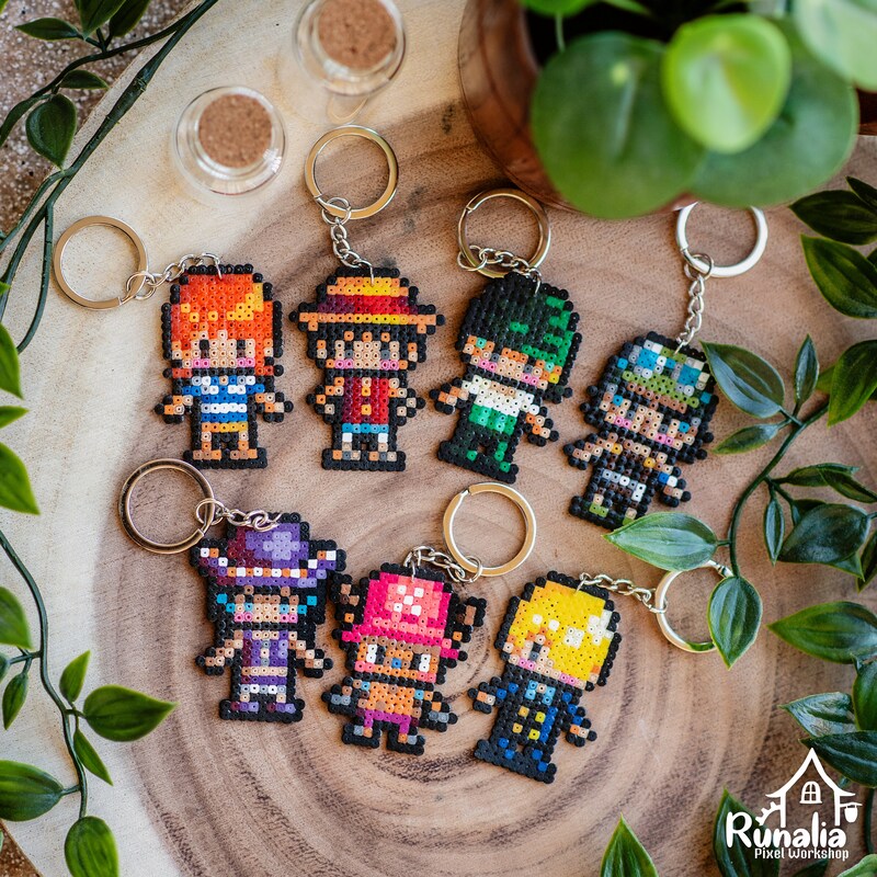 One Piece Perler Beads - Etsy