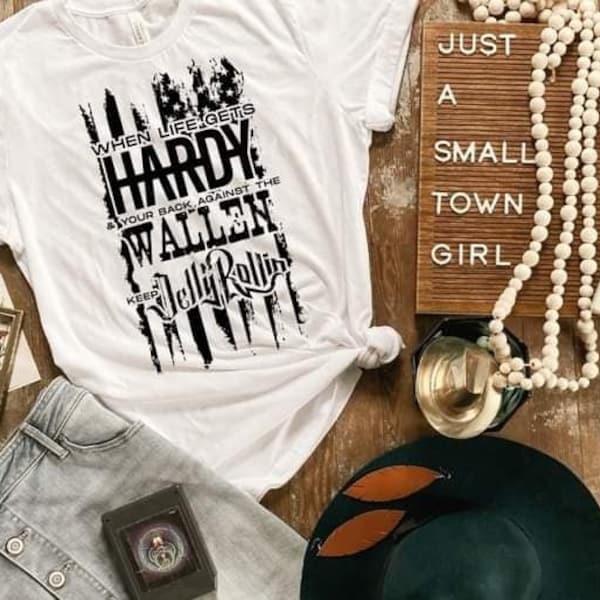 When Life Gets Hardy and Your Backs Against the Wallen Png - Etsy