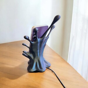 Splash-wave Phone Stand - Etsy