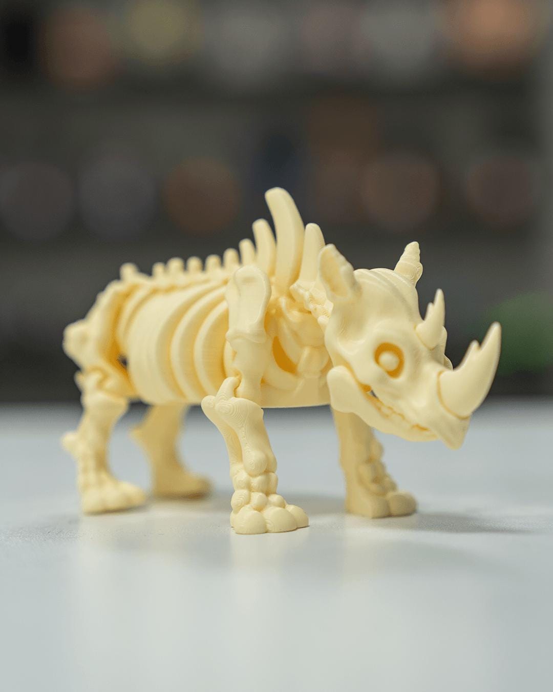 Skeleton Rhino - Articulated - Etsy