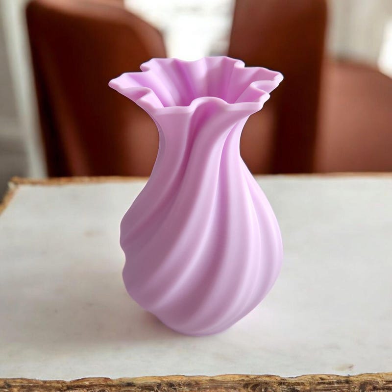 Swirl Vase - Etsy