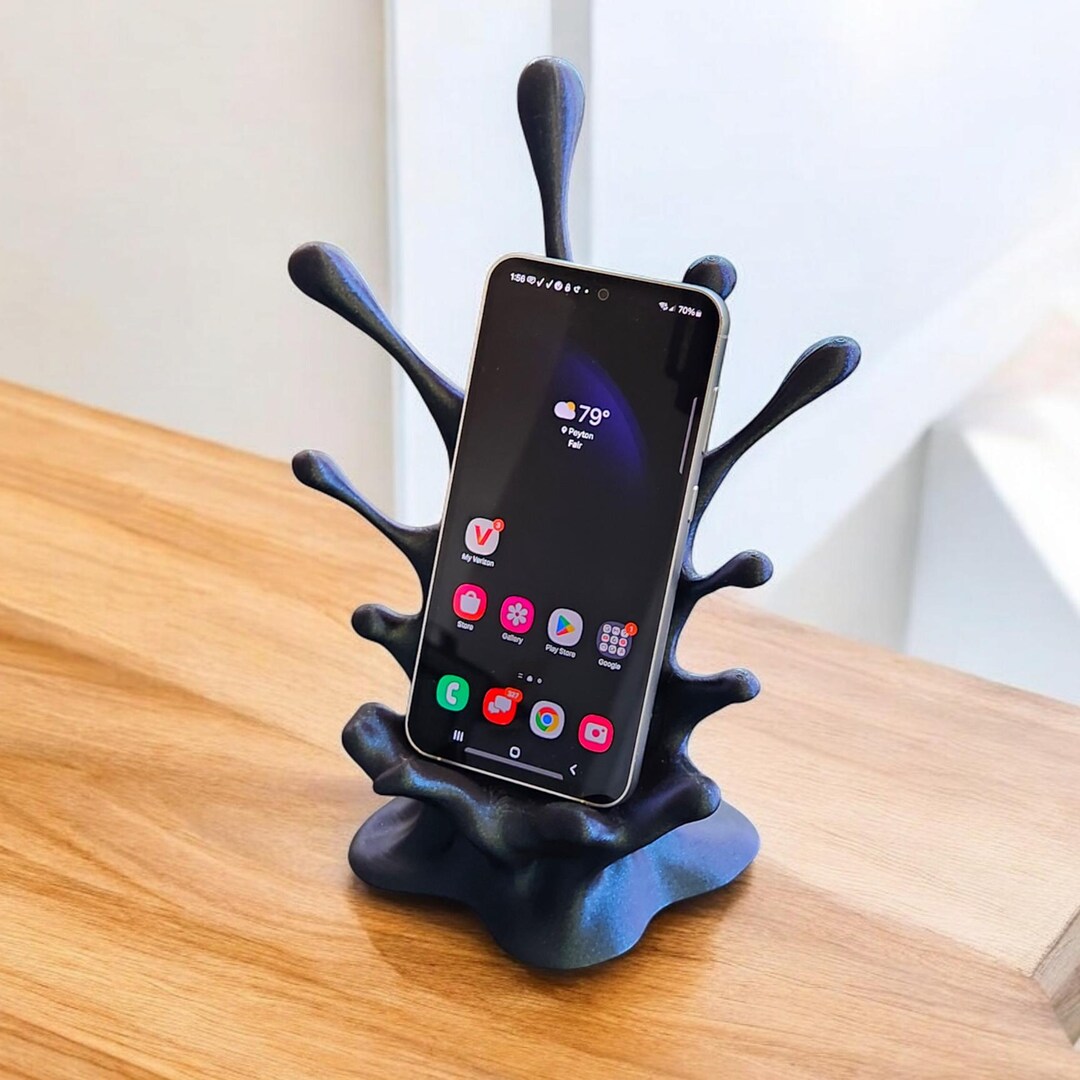 Splash-wave Phone Stand - Etsy