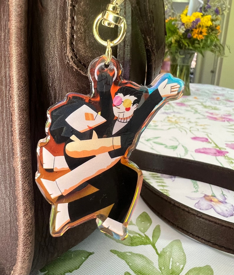 DISCONTINUED // Deltarune Swatchton swatch/spamton Rainbow Acrylic ...