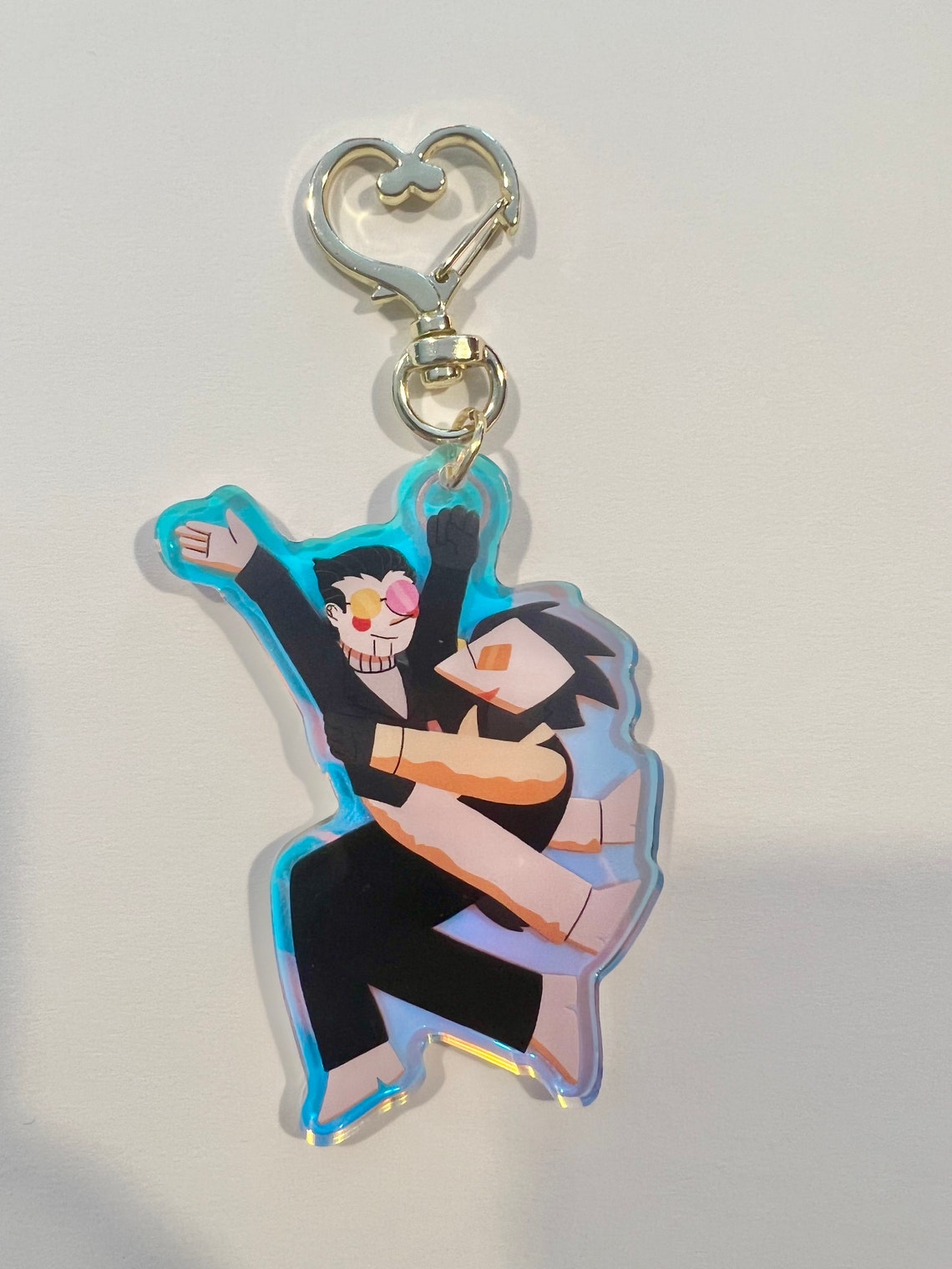 DISCONTINUED // Deltarune Swatchton swatch/spamton Rainbow Acrylic ...