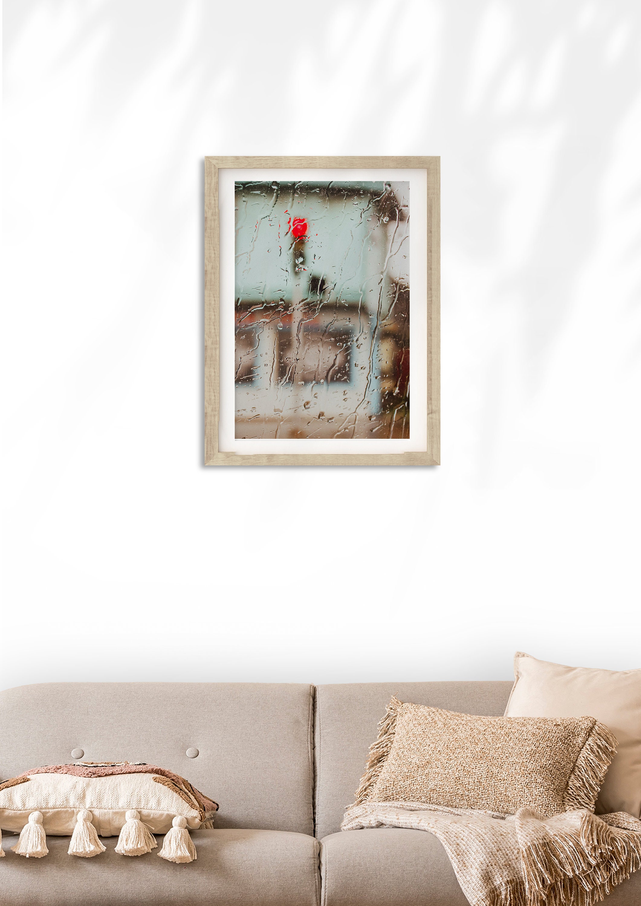 Raindrops Print, Printable Raindrops Art, Rain, Raindrops Window Print ...