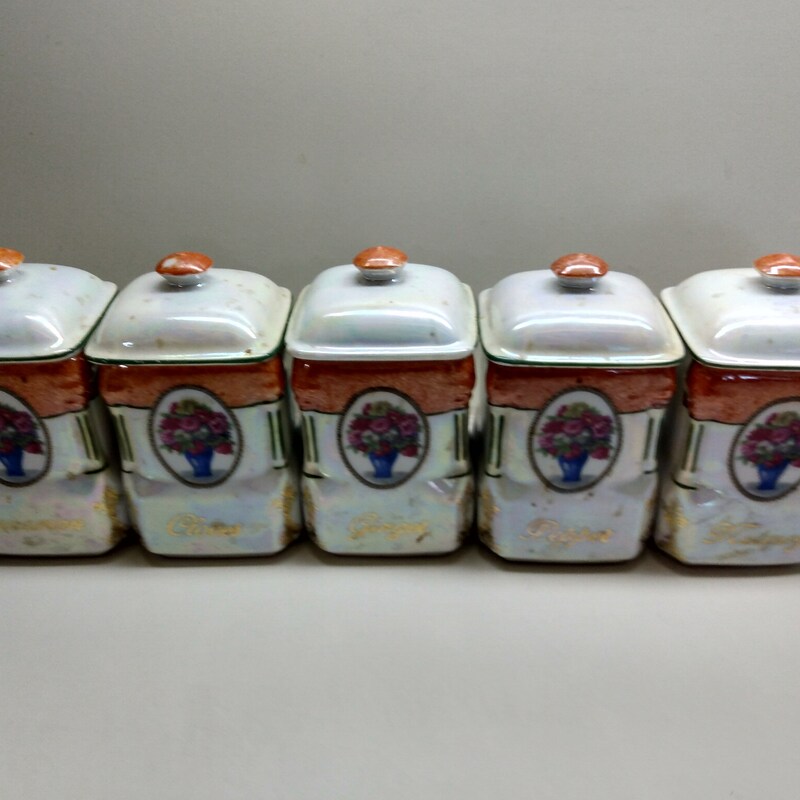 Lusterware Jar - Etsy