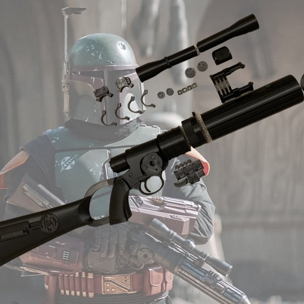 3d Printed Boba Fett Blaster - Etsy