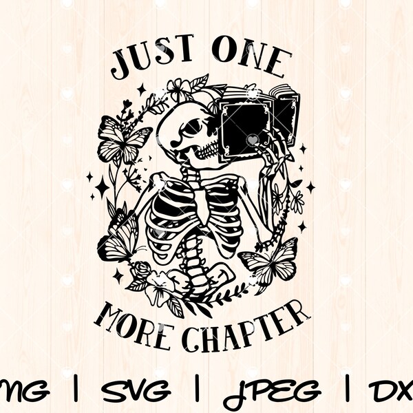 Skeleton Reader Svg - Etsy Australia