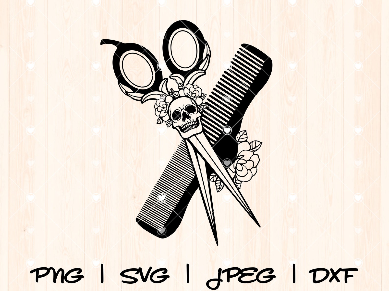 Hair Dresser Svg Hair Stylist Svg Skeleton Skull Stylist - Etsy