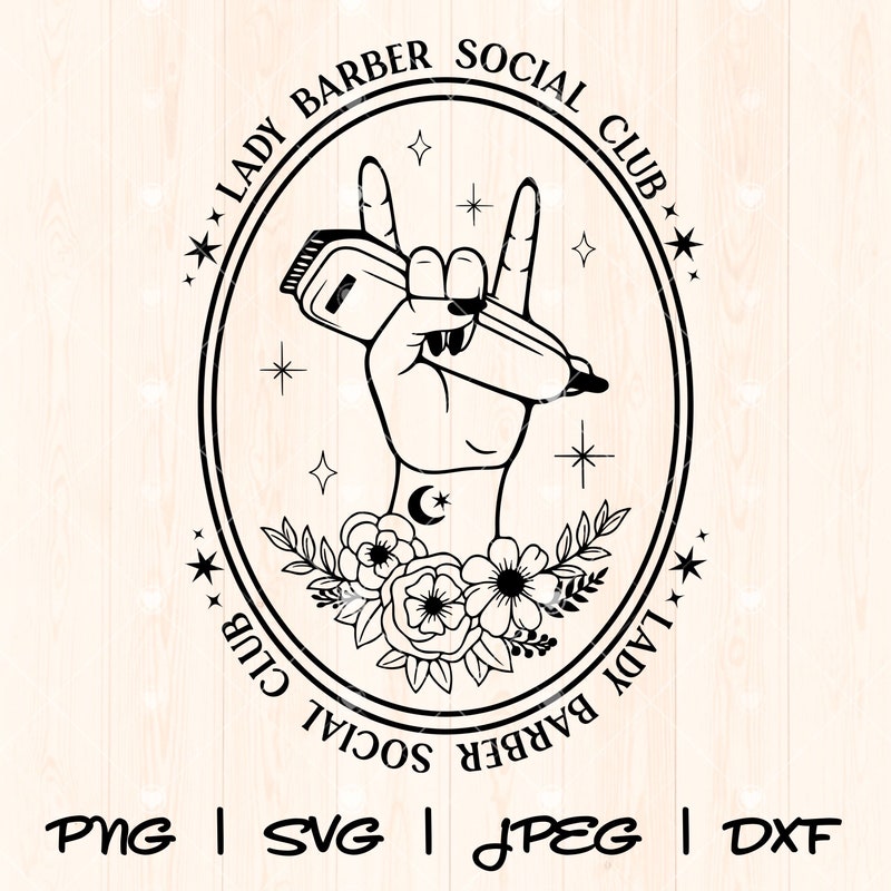 Female Barber Clip Art - Etsy