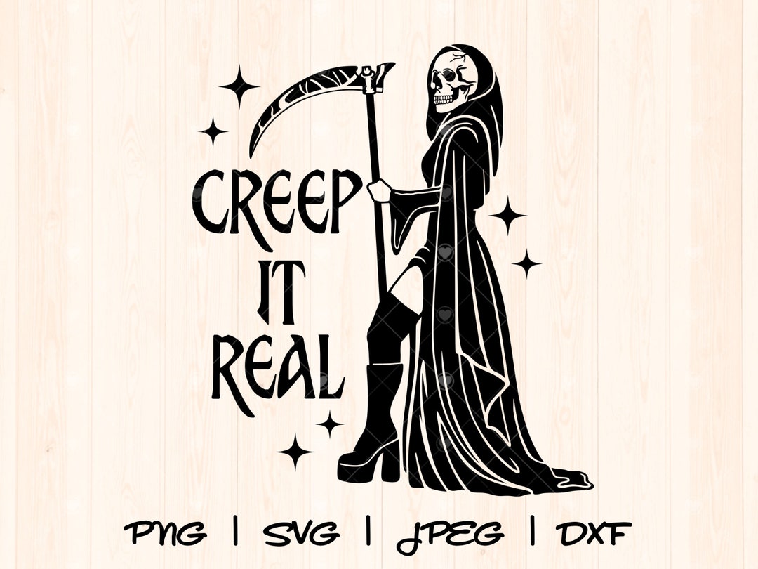 Grim Reaper Svg Png | Funny Skeleton Svg Png | Dark Humor Svg | Goth ...