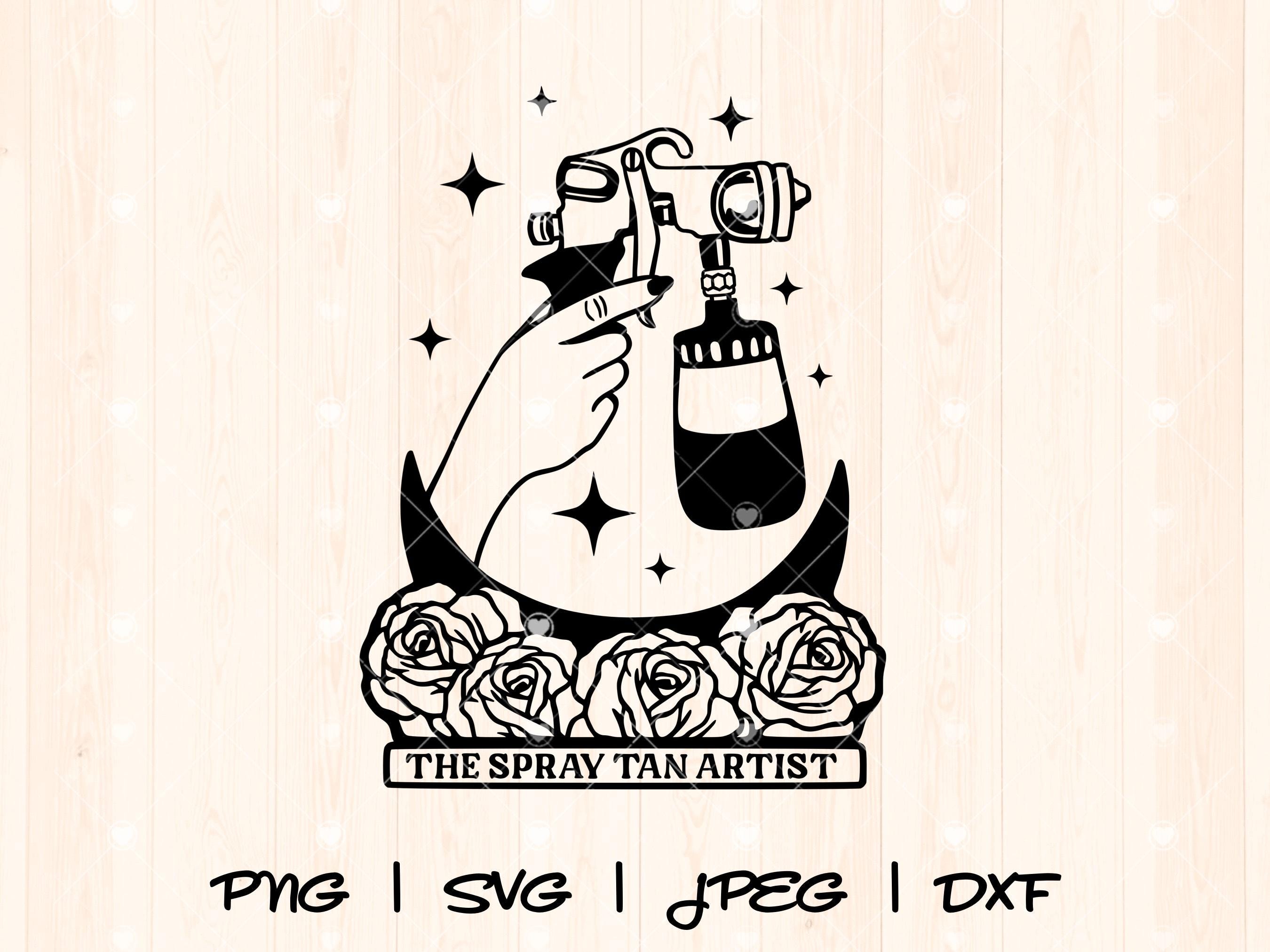Spray Tan Artist Svg Png | Spray Tan Svg | Beauty Svg | Spray Tan Tech ...