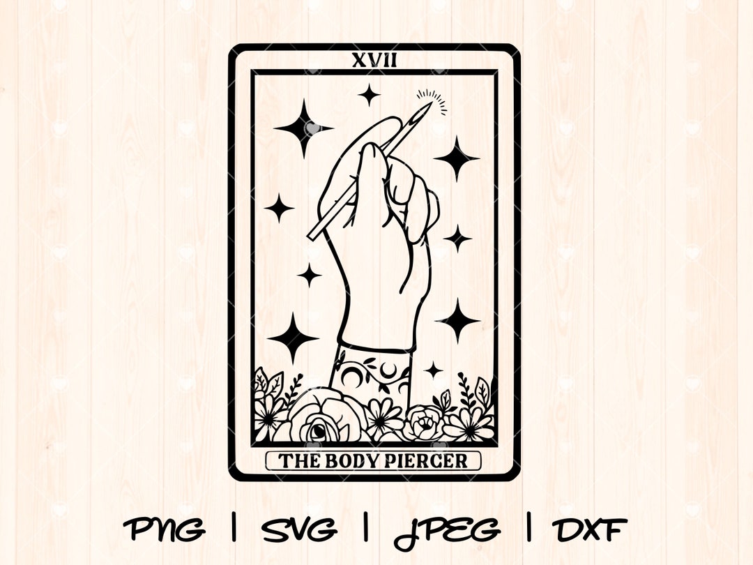Body Piercer Svg Png | Body Modification Svg | Body Piercing Shirt ...