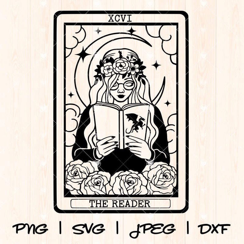 Reading Svg - Etsy