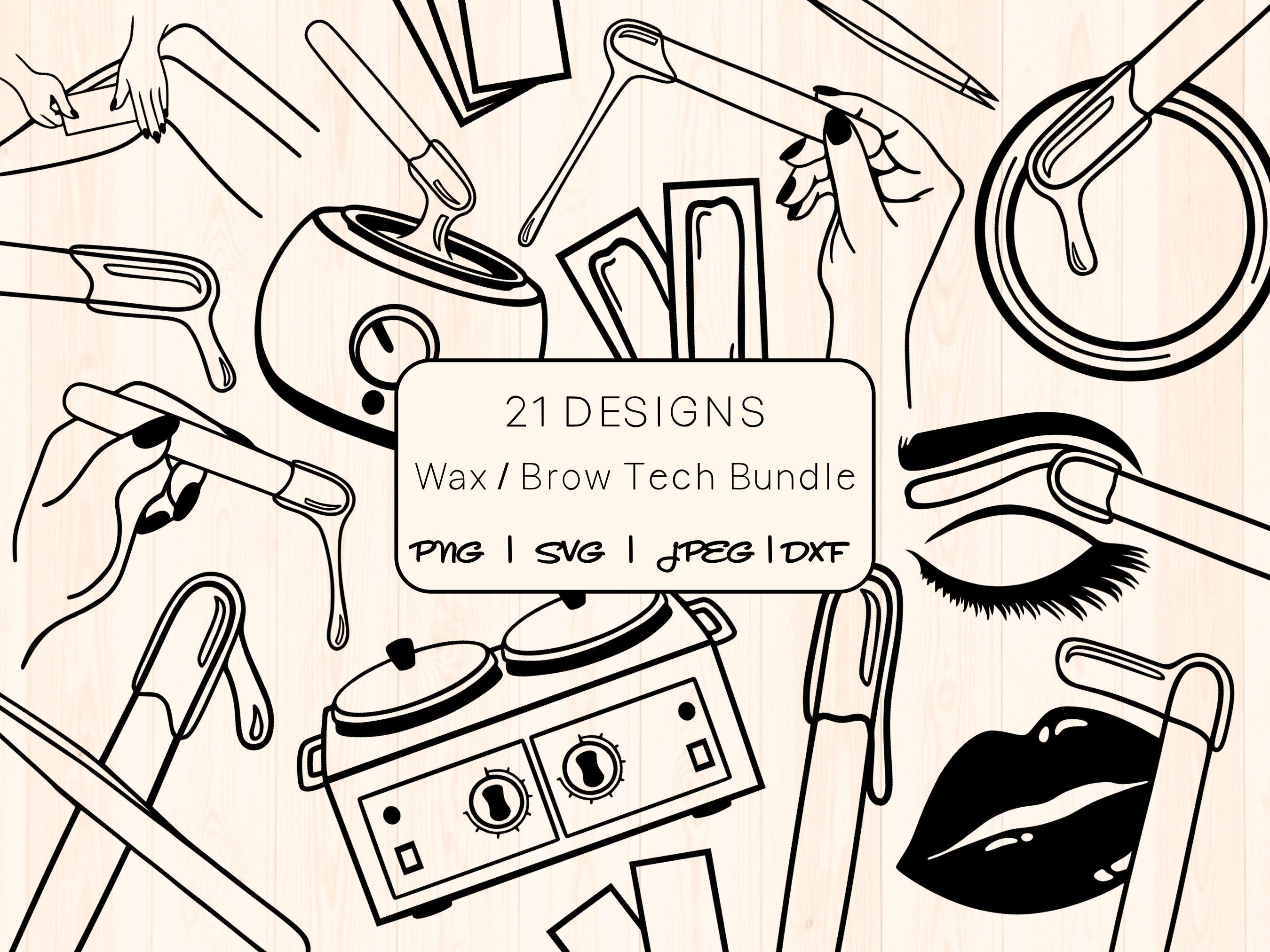 Wax Boss Svg | Wax Babe Svg | Wax Hustler Svg | Wax Lady Svg | Waxer ...