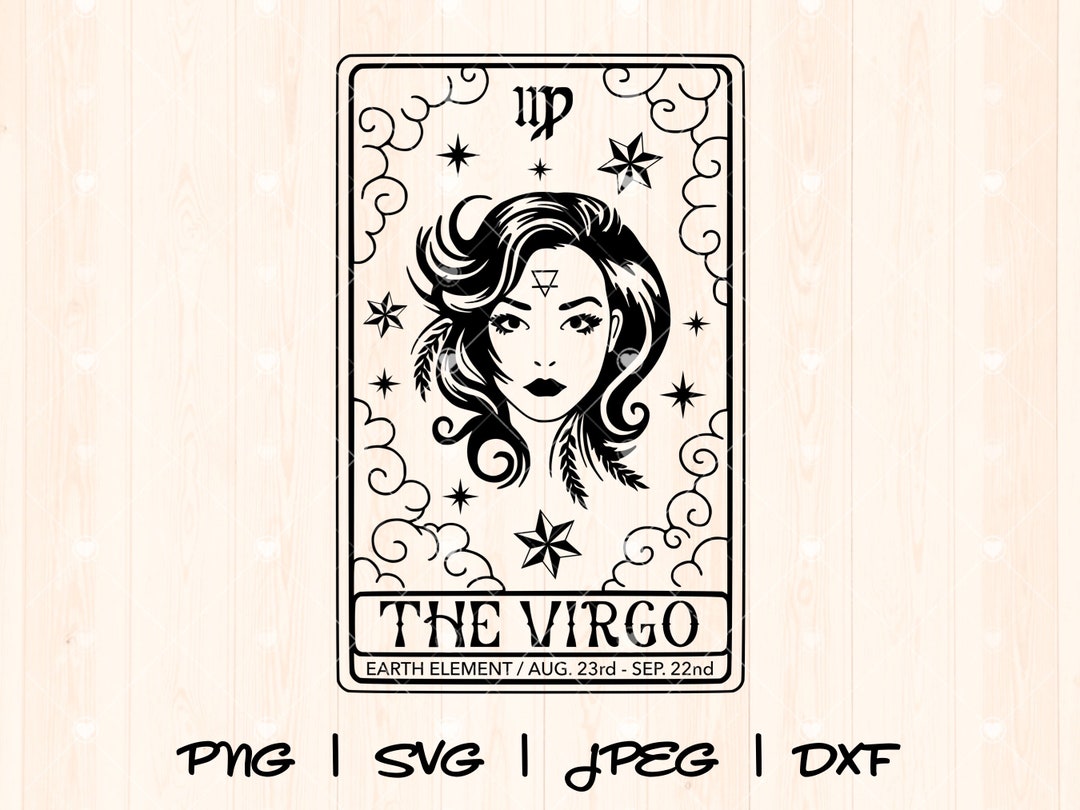 Virgo Svg Png Virgo Zodiac Svg Virgo Sign Svg Virgo Cut File Virgo ...